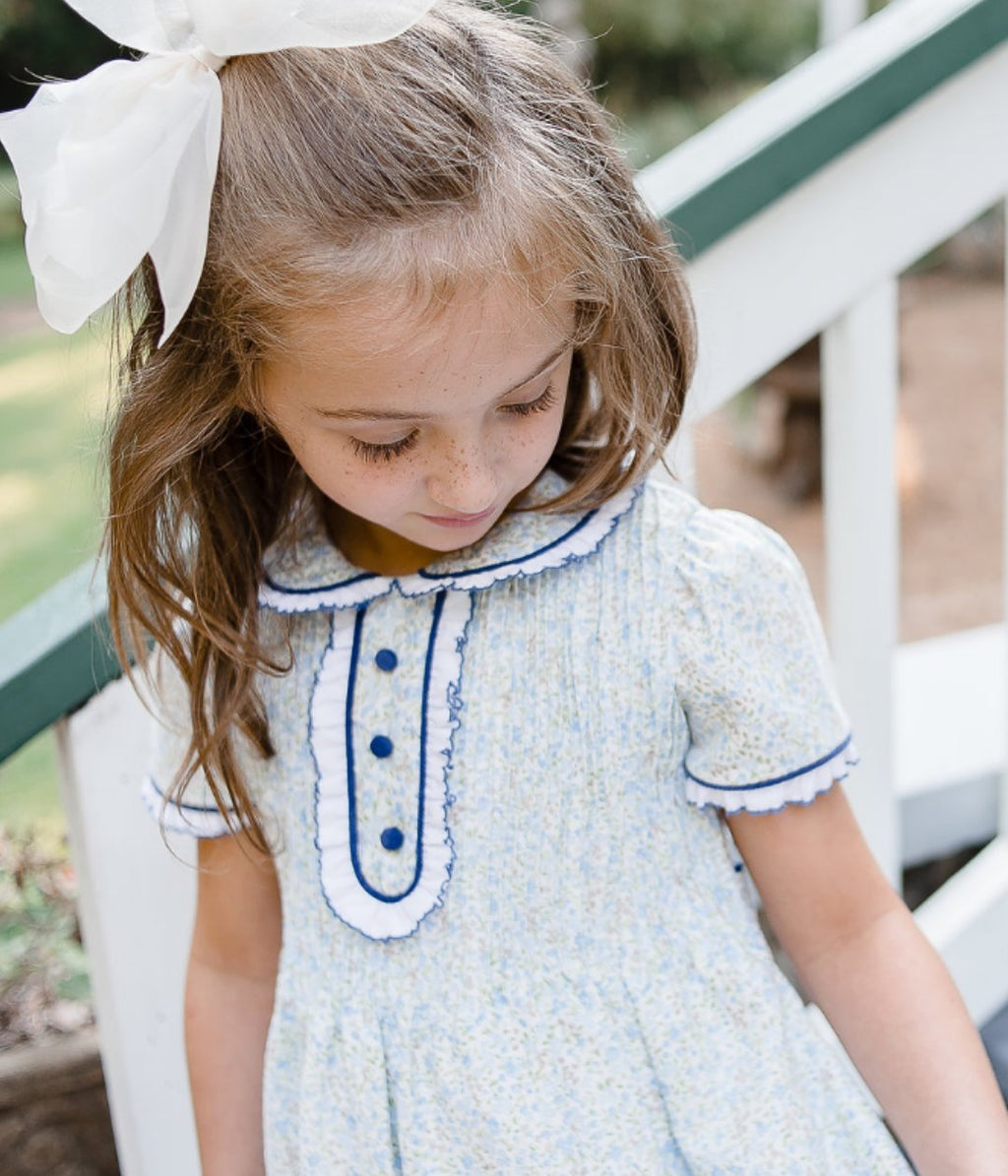 Buy Hand Smocked Little Girls Dresses - Little Threads Inc.